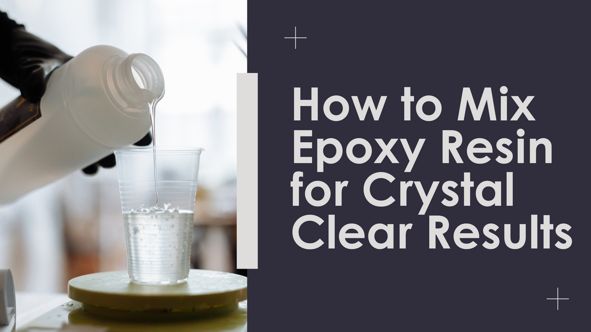 How to Mix Epoxy Resin for Crystal Clear Results – Magnifico Resins