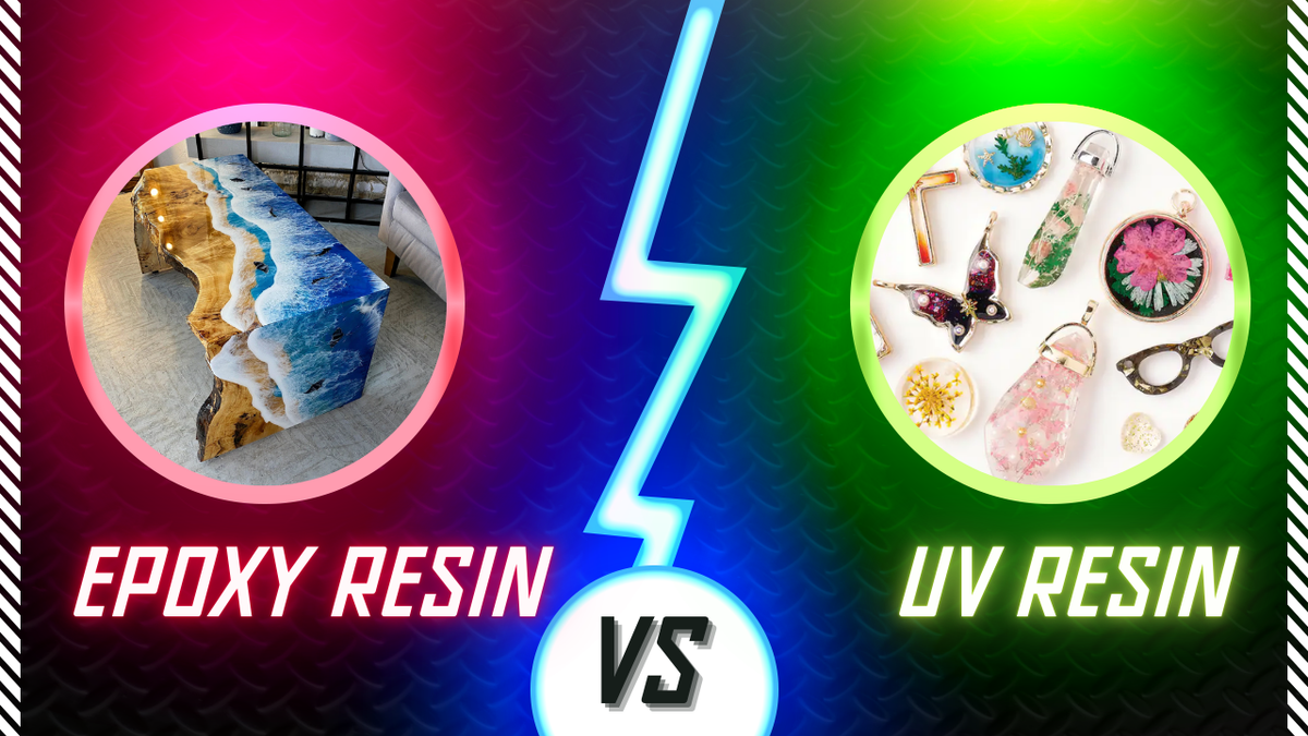 Epoxy Resin vs UV Resin: Key Differences & Best Uses | Magnifico Resin ...
