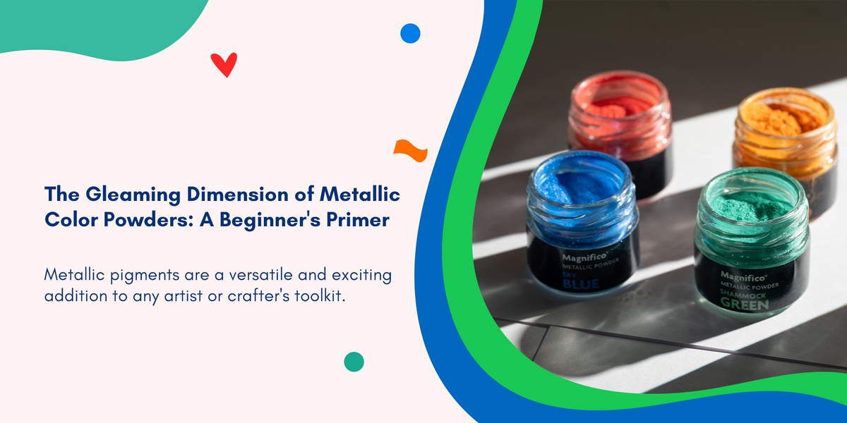Metallic Color Powders for Resin Art: Beginner’s Guide | Magnifico Res ...