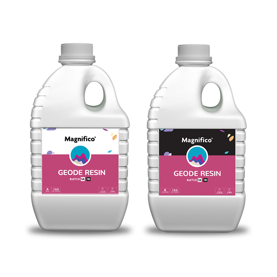 Buy Metallic Clear Epoxy Resin - Bubble Free Resins – Magnifico Resins